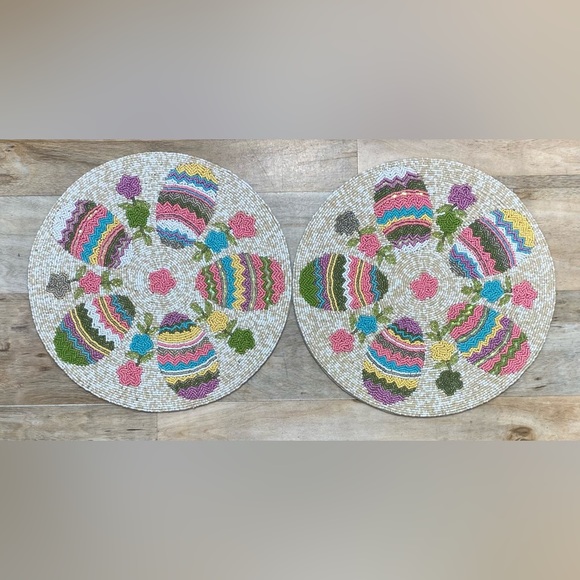 Rachel Zoe | Kitchen | X2 Rachel Zoe Spring Easter Eggs Floral Flowers ...